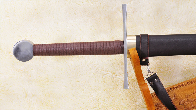 European Medieval Sword Broadsword 1095 Carbon Steel Functional ...