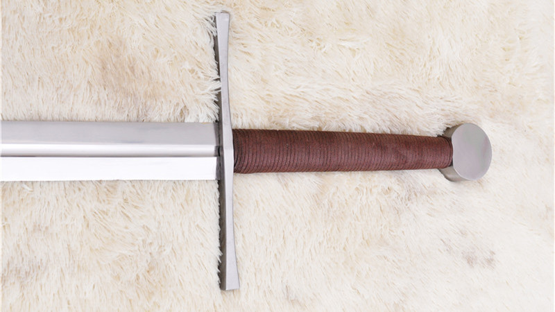 European Medieval Sword Broadsword 1095 Carbon Steel Functional ...