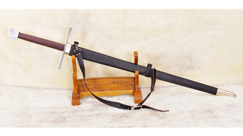 European Medieval Sword Broadsword 1095 Carbon Steel Functional ...