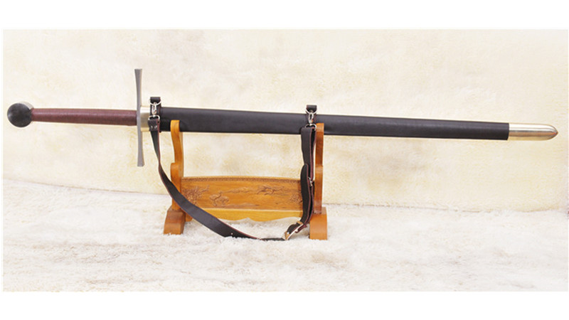 European Medieval Sword Broadsword 1095 Carbon Steel Functional ...