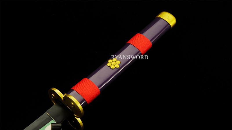 Enma Katana Of Roronoa Zoro One Piece Green Blade Alloy Tsuba--Ryan1423 ...