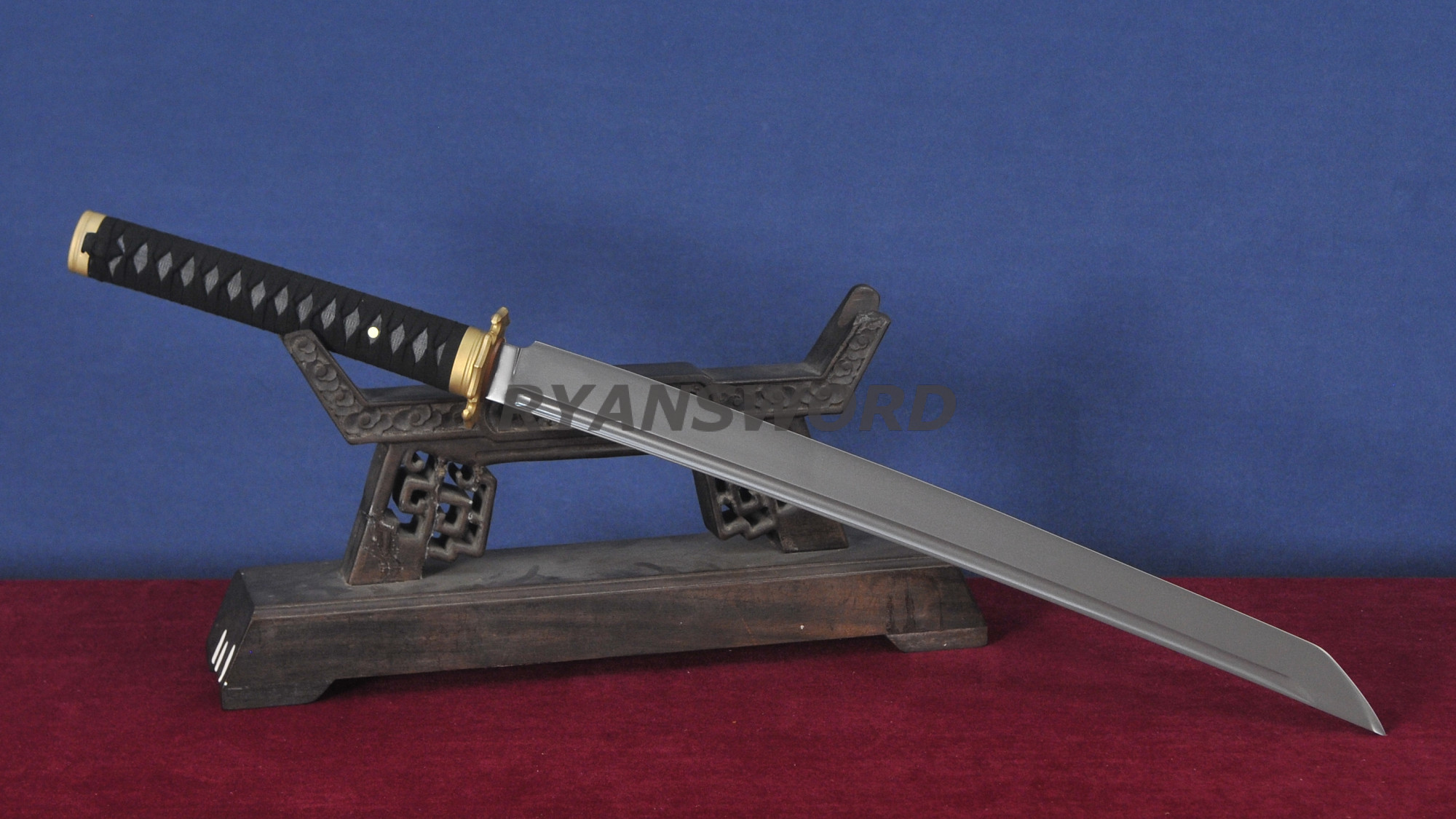 Hacking Sword 1095 High Carbon Steel with Ti Coating--Ryan1462,$230.00 ...